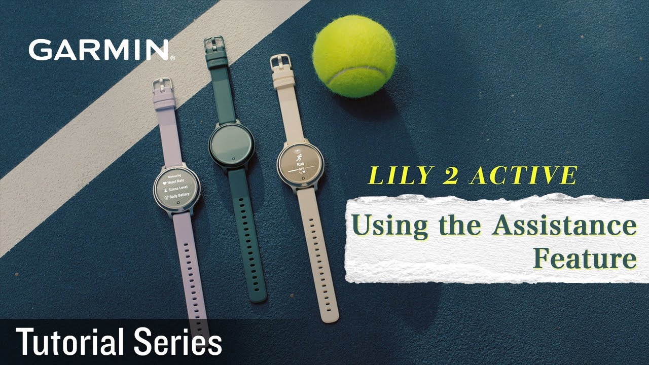 Tutorial - Lily 2 Active: Using the Assistance Feature - YouTube