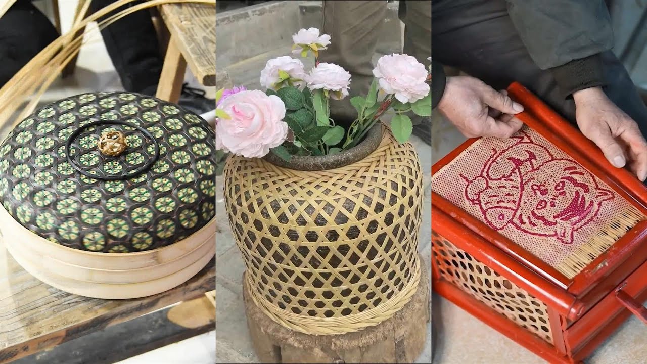Bamboo Crafts 2025 - Awesome bamboo craft - How to make crafts from ...
