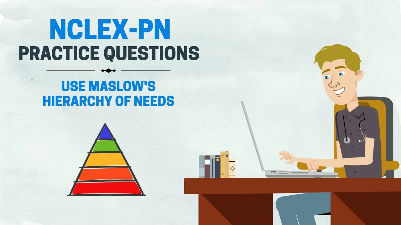 NCLEX-PN Practice Questions: Use Maslow's Hierarchy of Needs - YouTube
