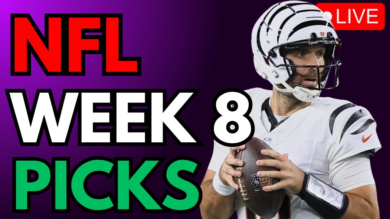 NFL Week 8 Picks Livestream! - YouTube