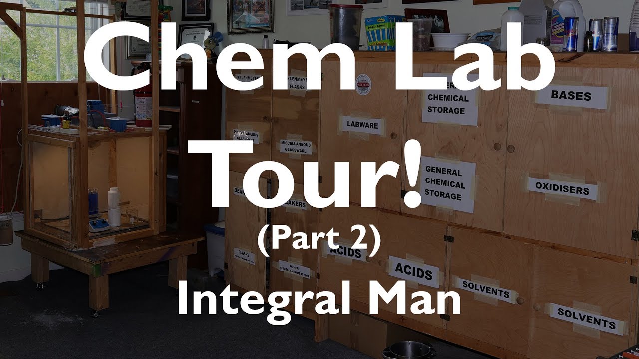 Home Chemistry Lab Tour: Part 2 - YouTube