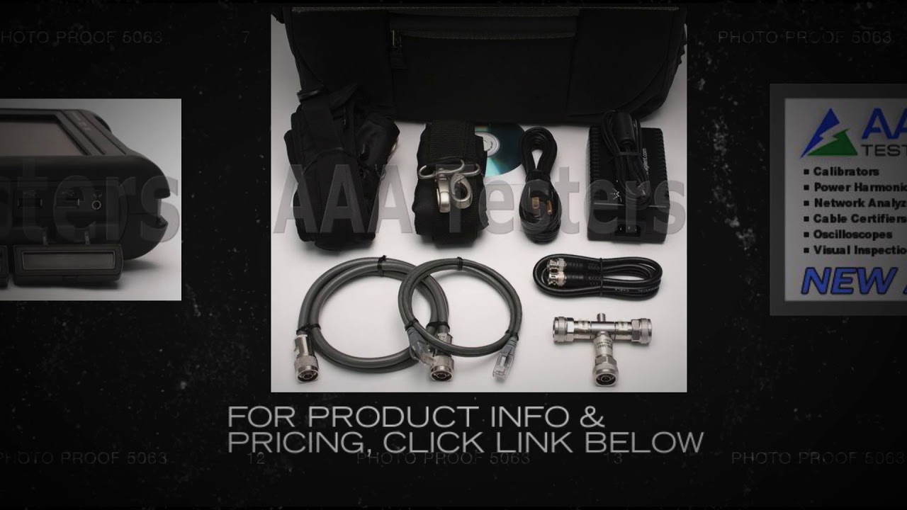 Agilent N9912A FieldFox RF Combination Analyzer w/ OPT: 106 - YouTube