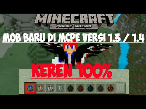 MOB Baru Di MCPE Versi 1.3 / 1.4 | Showcase Series | Minecraft PE - YouTube