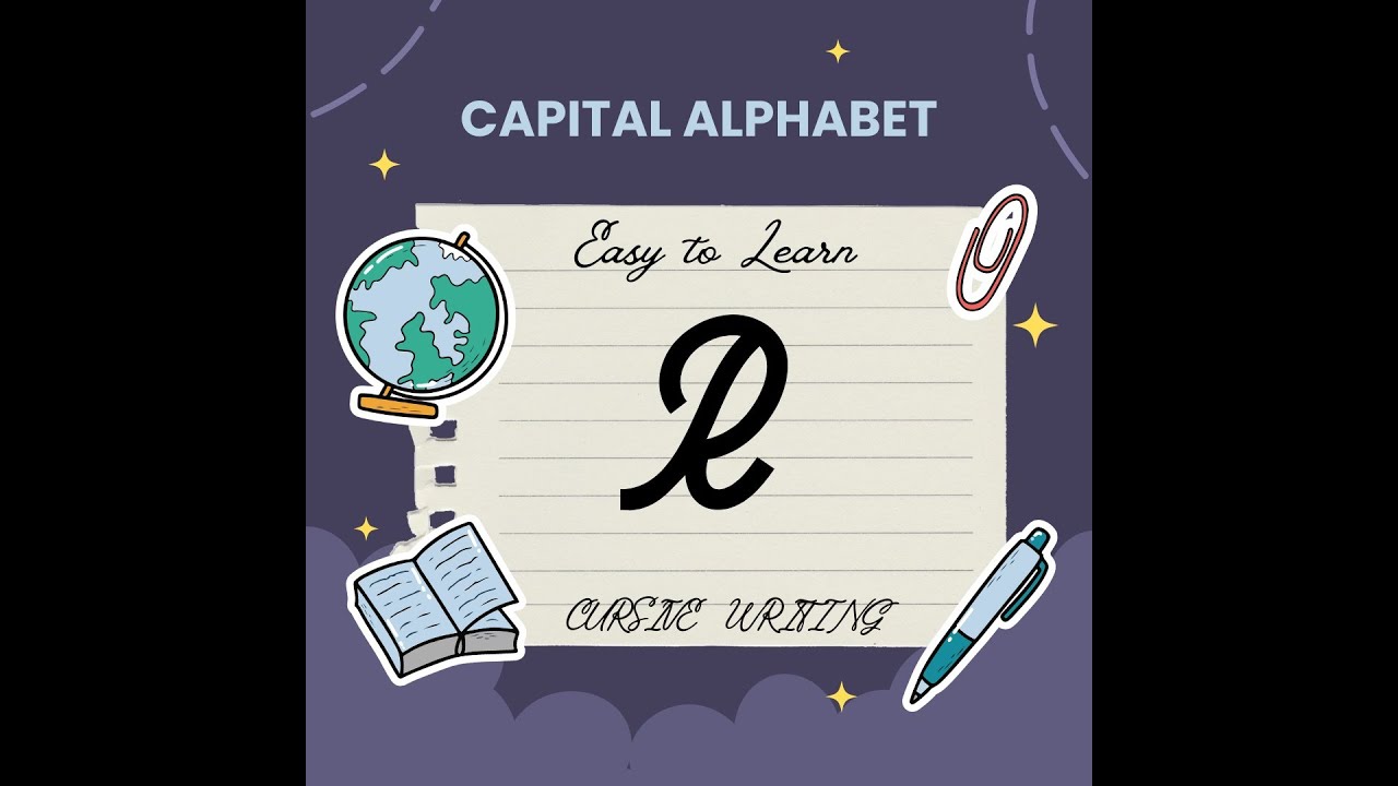 Learn Cursive Capital R - Step-by-Step Tutorial - YouTube