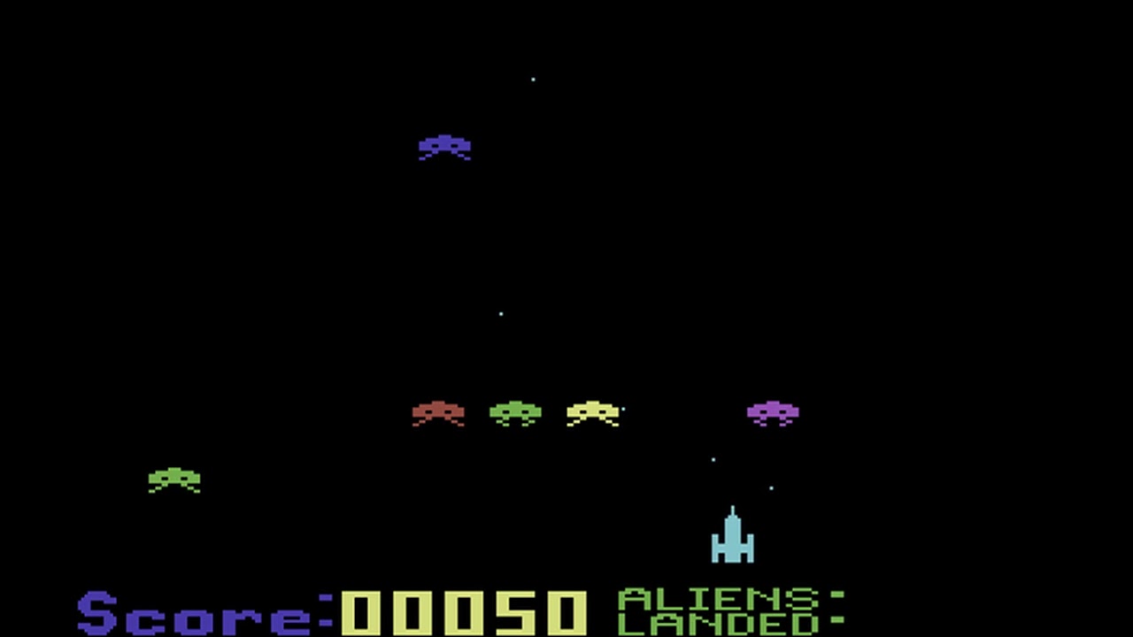 C64 Game: Alien Sidestep - YouTube