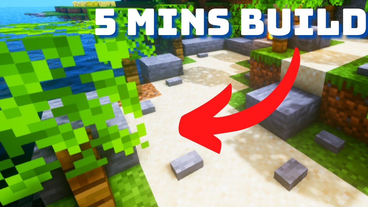 The Simplest Minecraft Japanese Zen Garden - YouTube