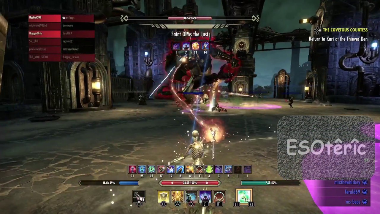 ESO veteran Asylum Sanctorium HARD mode -- ESOtêrîc first clear - YouTube