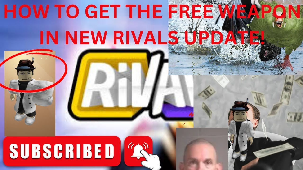 HOW TO GET THE NEW FREE WEAPONS IN ROBLOX RIVALS UPDATE! - YouTube