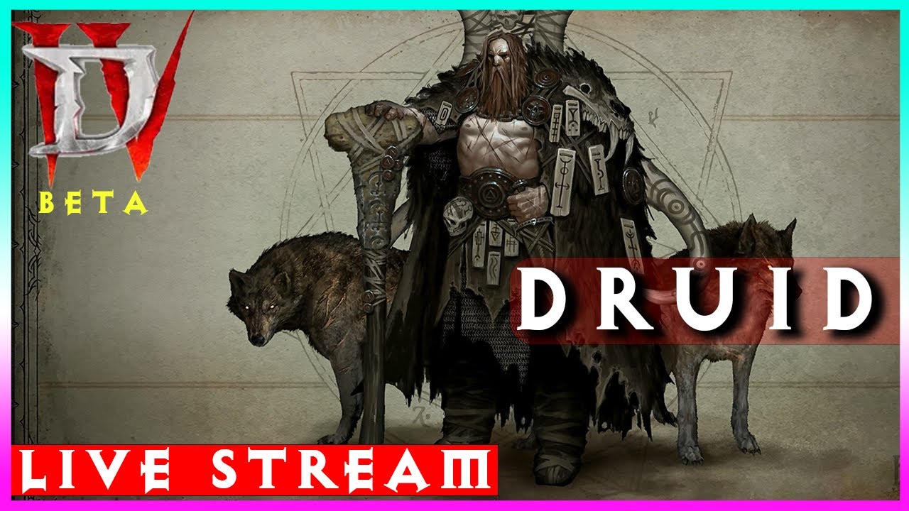 [Gà Livestream] Diablo 4 BETA - DRUID GAMEPLAY - YouTube