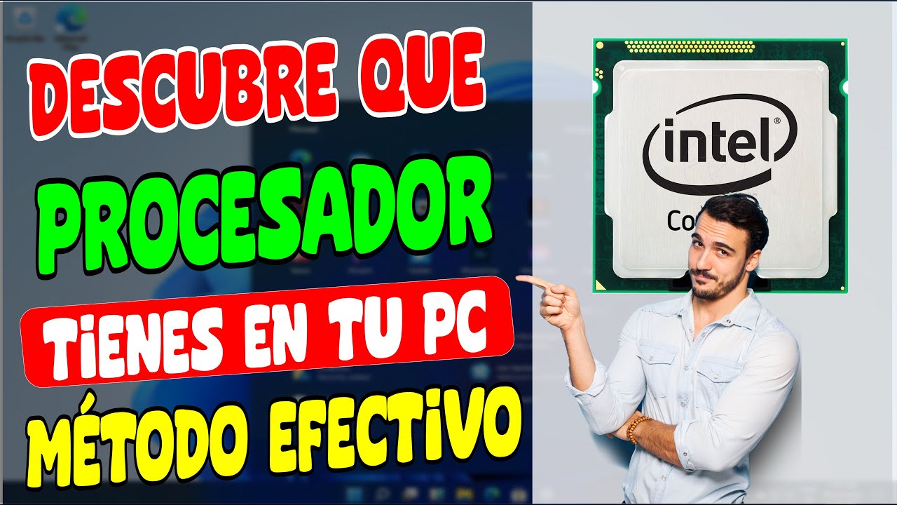 Descubre el PROCESADOR o CPU de tu PC en 4 Pasos Fáciles 🔍💻 - YouTube