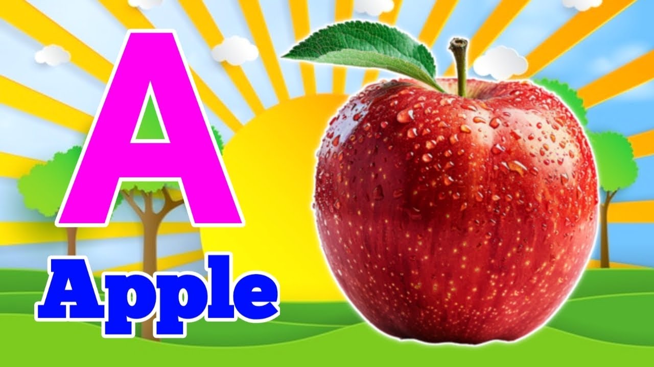 Number one is A For Apple - ABC Alphabet Songs with Sounds for Children ...