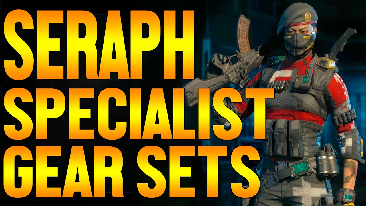 Black Ops 3 SERAPH Specialist Personalization Gear Sets // How to Get ...