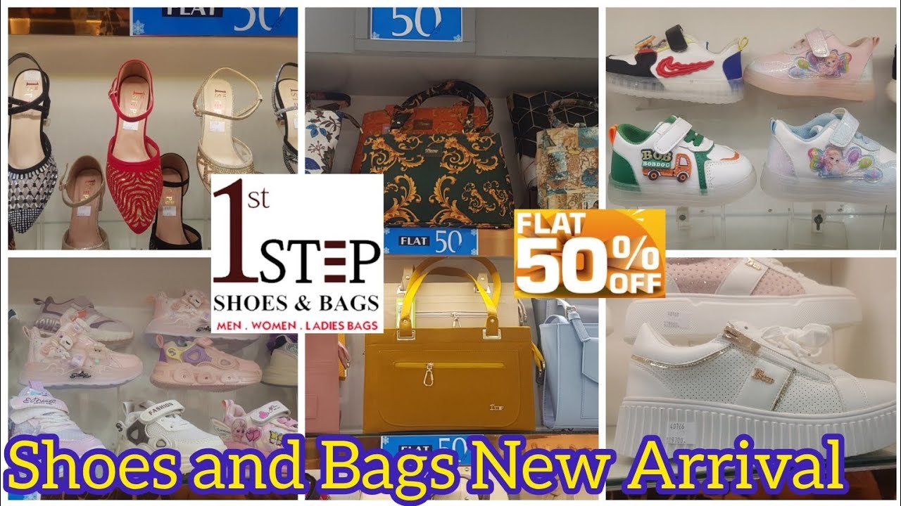 1st Step Shoes and Bags New Collection Flat 50% Off || 1st Step Winter ...