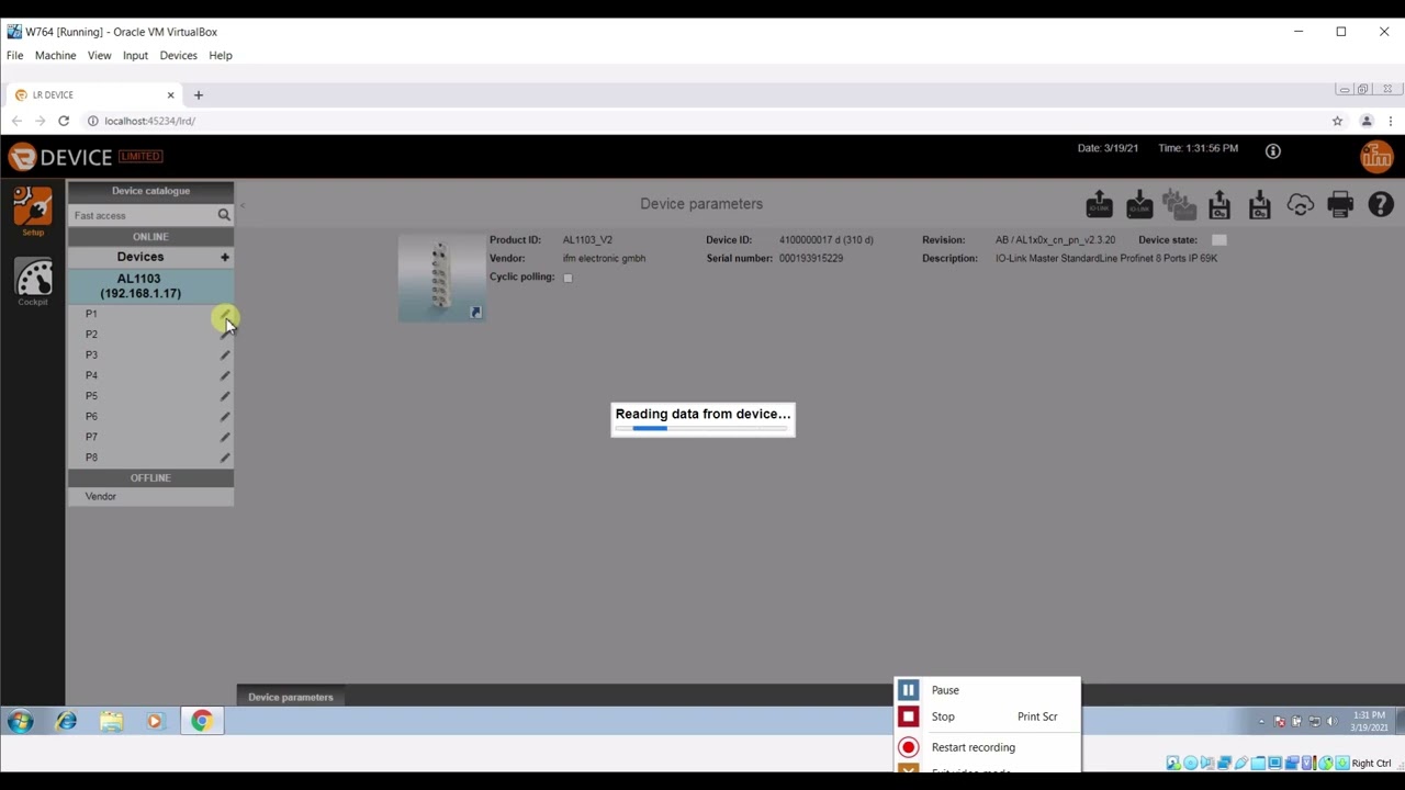 LR Device IFM - YouTube
