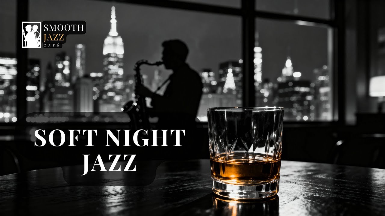 Soft Night Jazz Session | Smooth Saxophone Jazz | Late Night Background ...