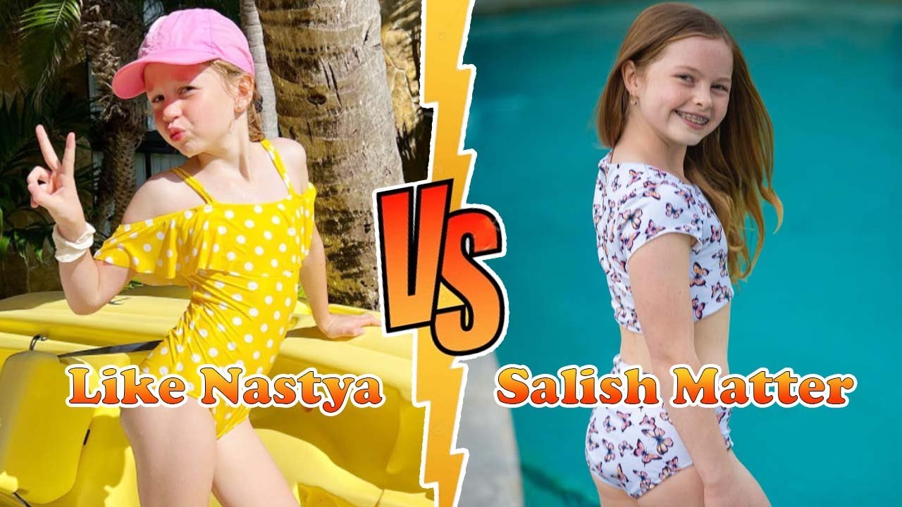 Like Nastya VS Salish Matter Stunning Transformation ⭐ From Baby To Now ...
