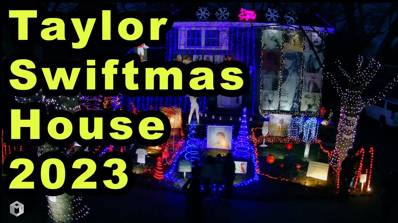 Merry Swiftmas! The Naperville Taylor Swift Christmas House (annotated ...