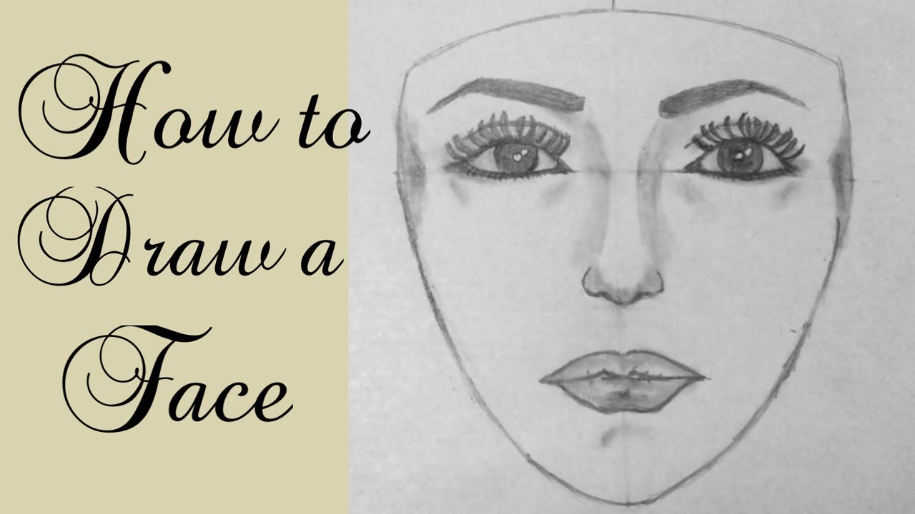 Face Tutorial: Easy Step by step for beginners by Chiel Drawing Style # ...