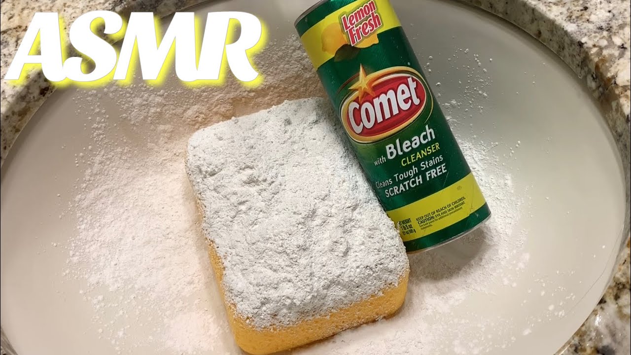 🍋 ASMR First Time Using Lemon Comet!! 🍋 - YouTube