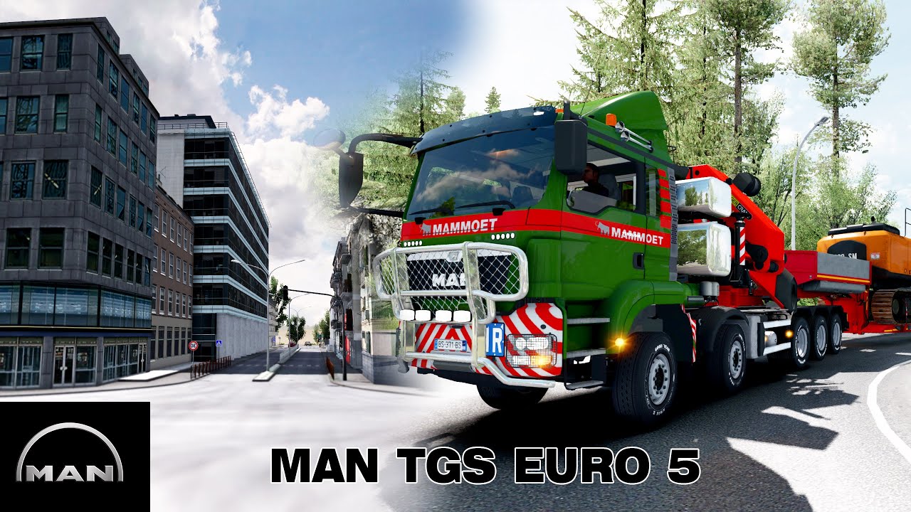 MAN TGS REWORKED | ULTRA GRAPHICS 4K + RESHADE | EURO TRUCK SIMULATOR 2 ...