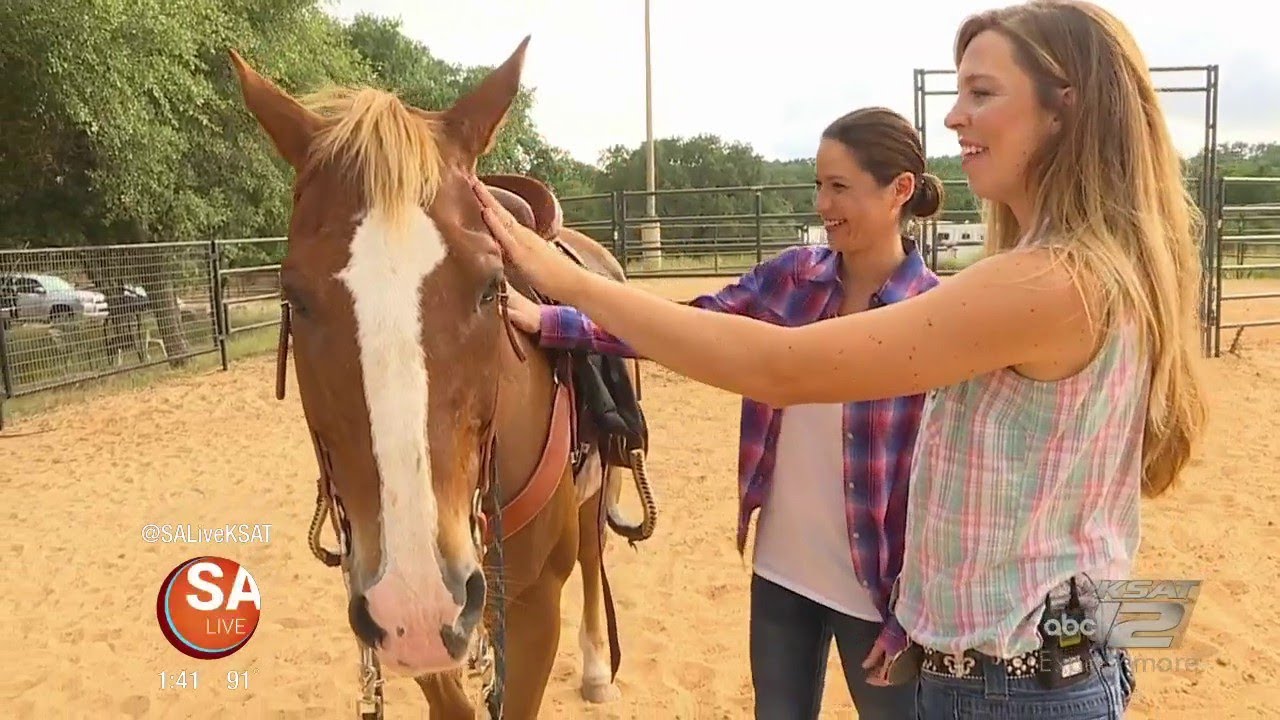 Southern Trails Horseback Riding | SA LIVE | KSAT 12 - YouTube