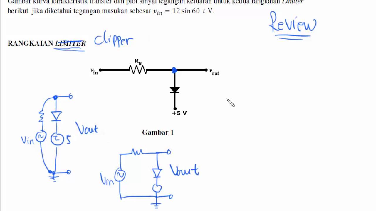 [REVIEW] Rangkaian Diode Clipper - 01 - YouTube