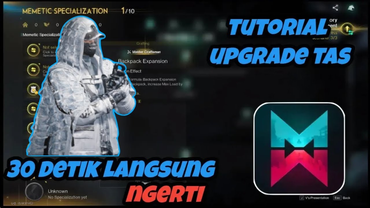 TUTORIAL CEPAT UPGRADE BACKPACK!! | ONCE HUMAN INDONESIA - YouTube