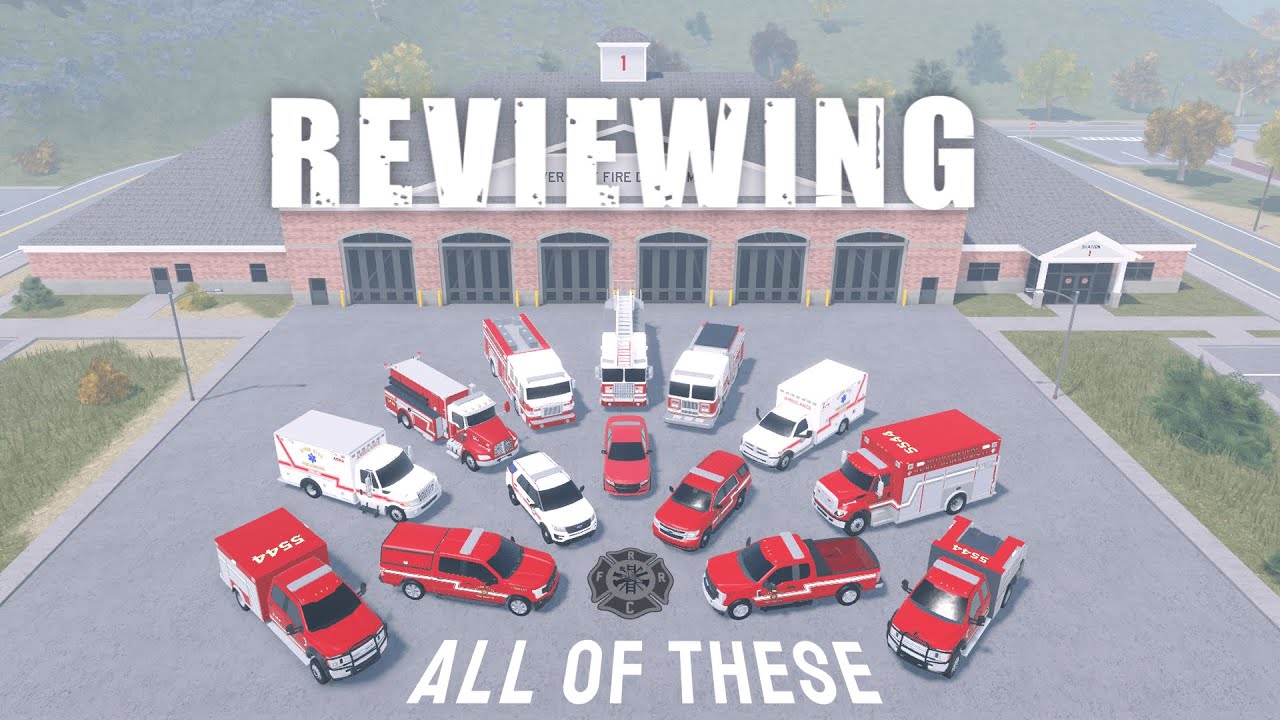 ER:LC Fire Department Vehicles REVIEW | Trailer - YouTube