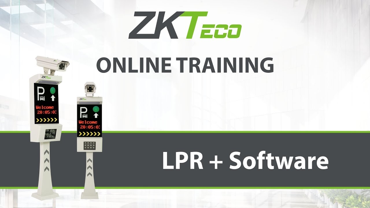 LPR Camera with Software - YouTube