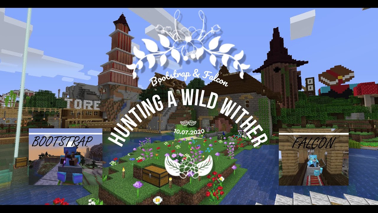 MINECRAFT - HUNTING A WILD WITHER! - YouTube