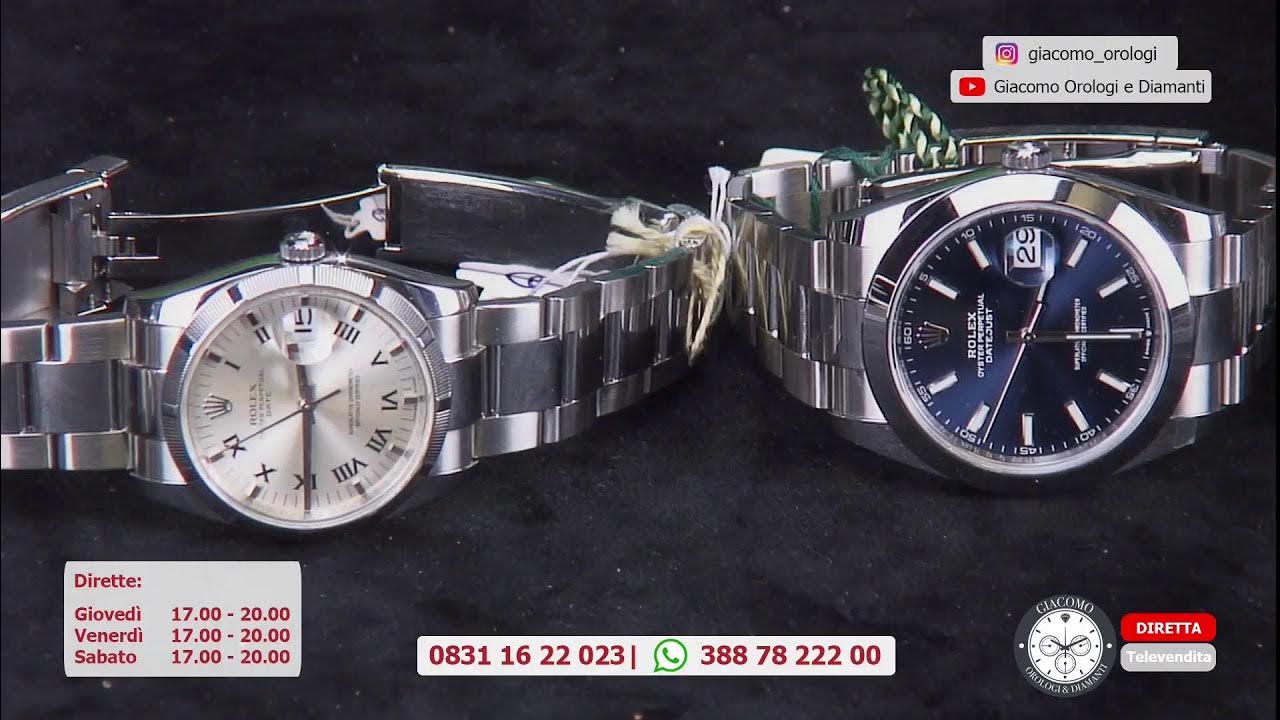 Live streaming di Giacomo Orologi e Diamanti 20/10/2022 - YouTube
