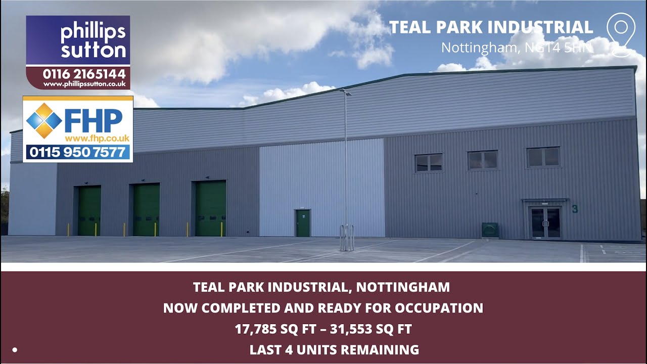 Teal Park Industrial, Colwick, Nottingham - Now Complete - YouTube