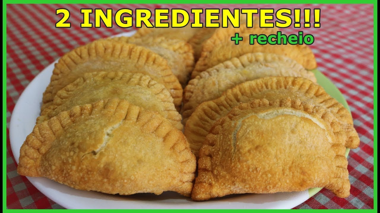 PASTEL COM SÓ 2 INGREDIENTES COMO VOCÊ NUNCA VIU!!! - YouTube