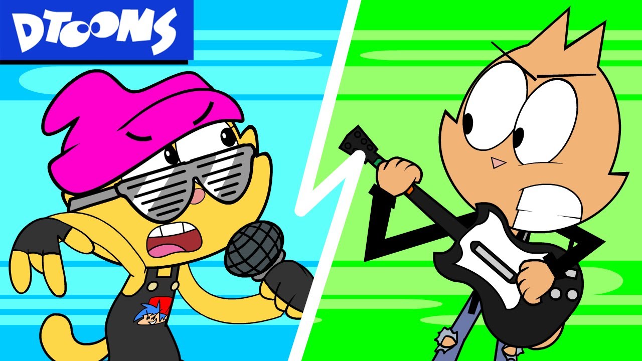Conroy Cat: FRIDAY NIGHT FUNKIN vs. GUITAR HERO! | Cartoon Short from ...