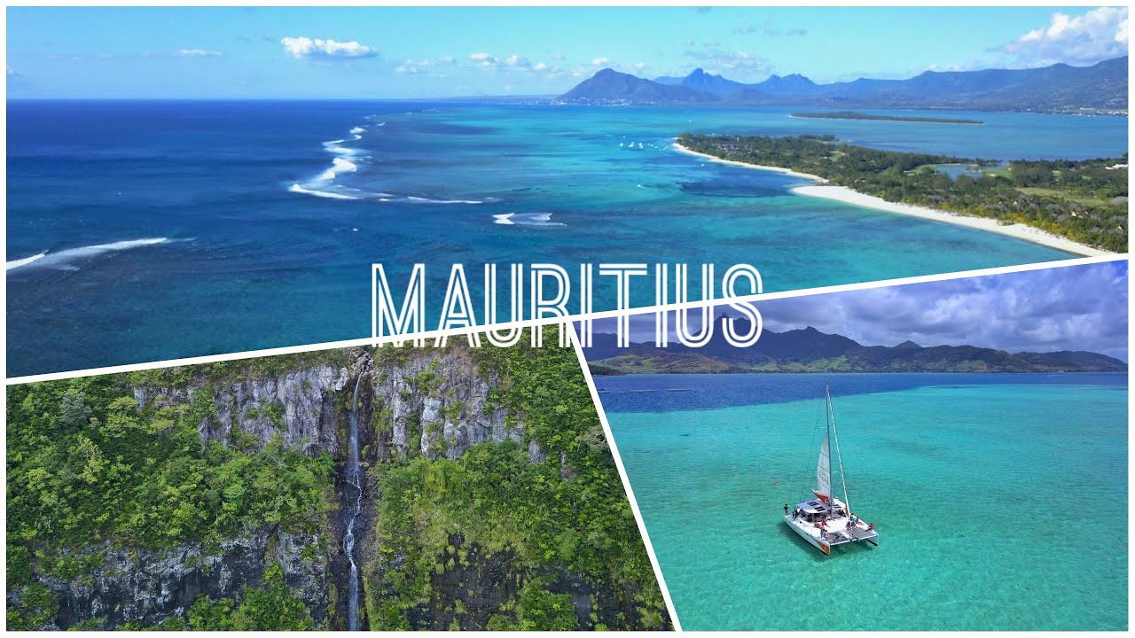 Scenic Mauritius Island in the Indian Ocean - YouTube
