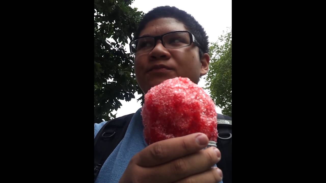 Cherry Snow Cone Review - YouTube