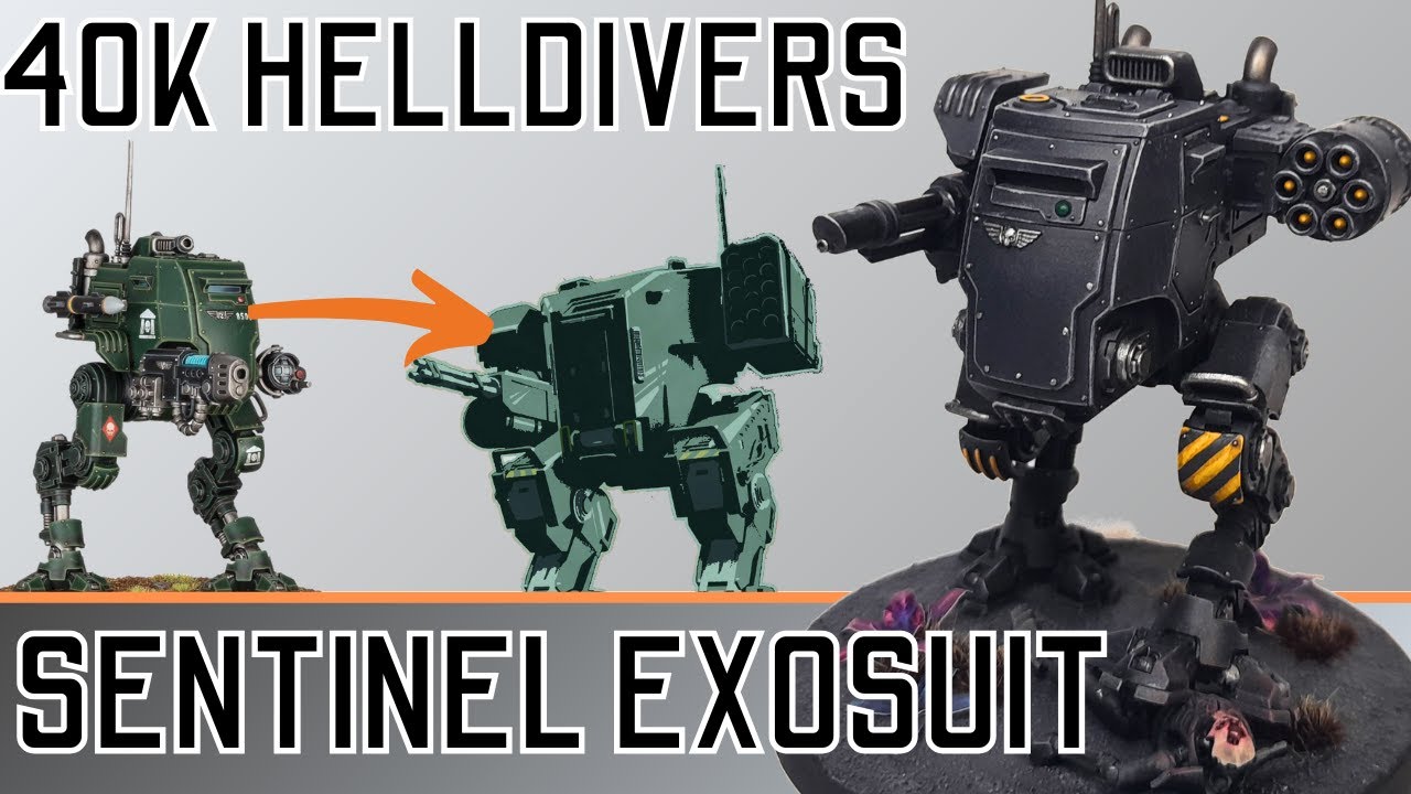 Making a Helldivers Exosuit Sentinel - YouTube