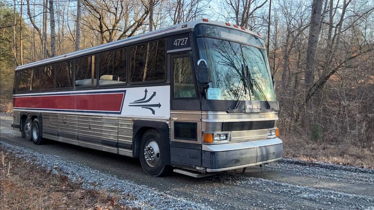 Jesus take the wheel on this ex church bus as it gets a full inspection ...