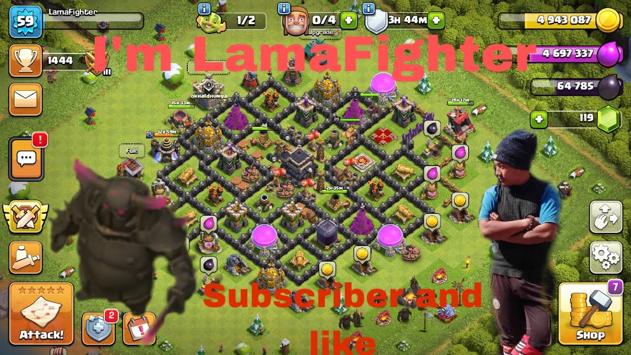 How to clash of clans gameplay War vs war attacks full🤩🤩🤩🇳🇵 - YouTube