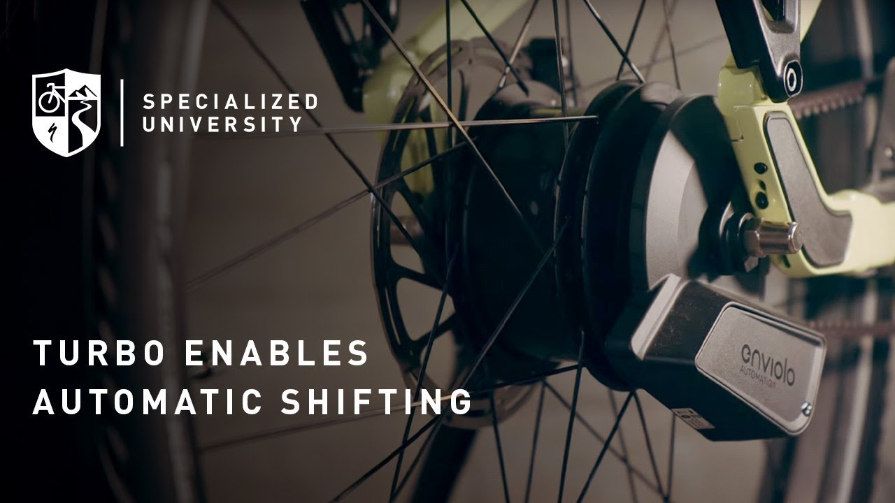 Turbo enables automatic shifting | Specialized electric bikes - YouTube