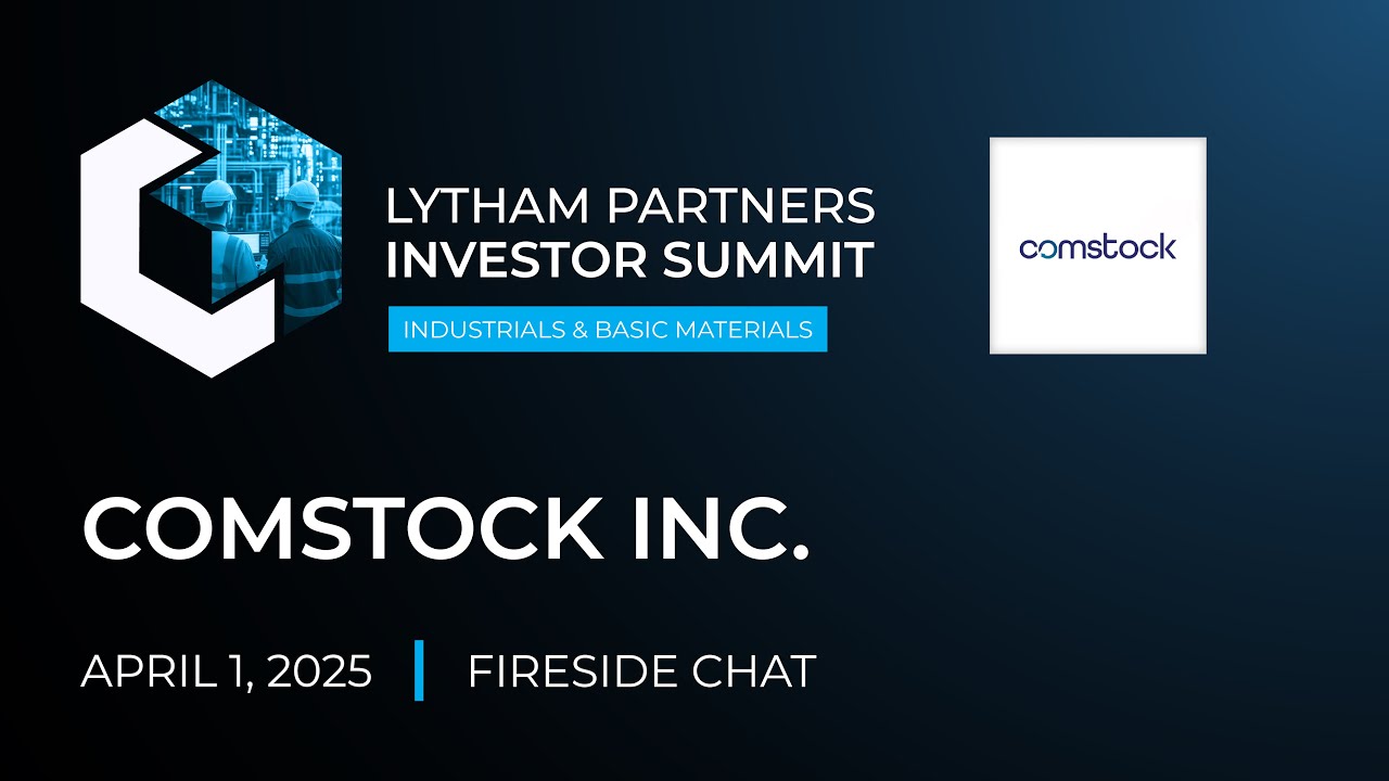 Comstock Inc. Fireside Chat @ Lytham Partners 2025 Industrials & Basic Materials Summit - YouTube