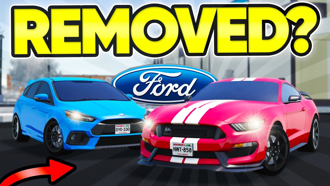 Is FORD getting REMOVED from Greenville Roblox? - YouTube