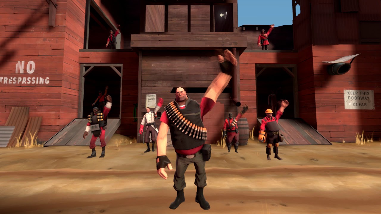 Tf2 does the penguin dance - YouTube