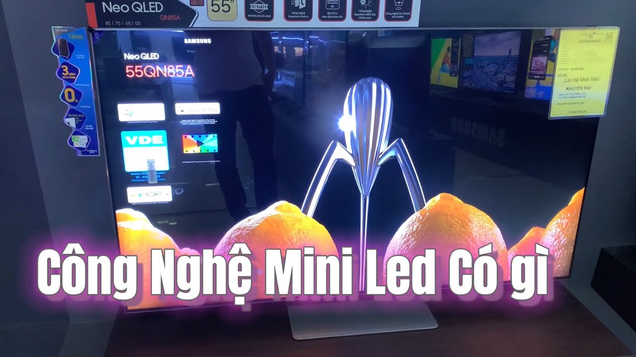Công Nghệ Mini Led và Quantum Matrix trên Samsung Neo Qled có gì - YouTube