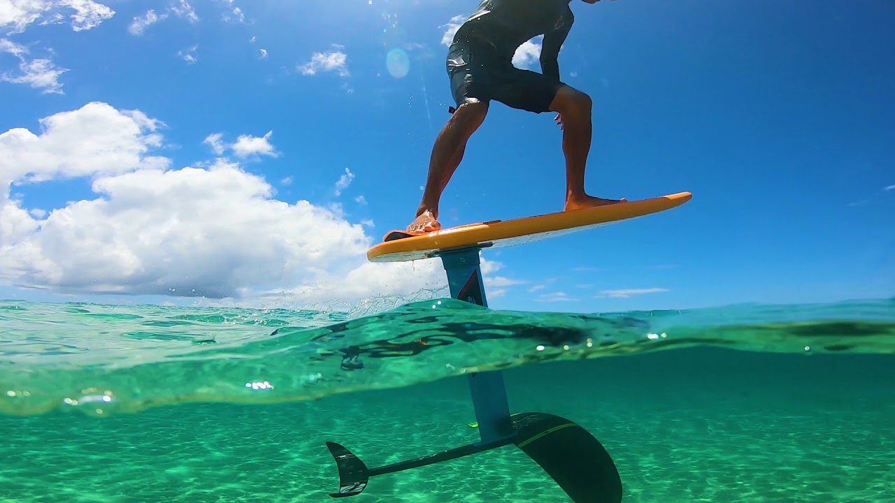 FOIL UNDERWATER, Veja como funciona o foil - YouTube