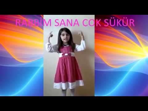 RABBİM SANA ÇOK ŞÜKÜR İLAHİSİ ZEYNEP NİSA- ÇOCUK İLAHİLERİ- rabbim
