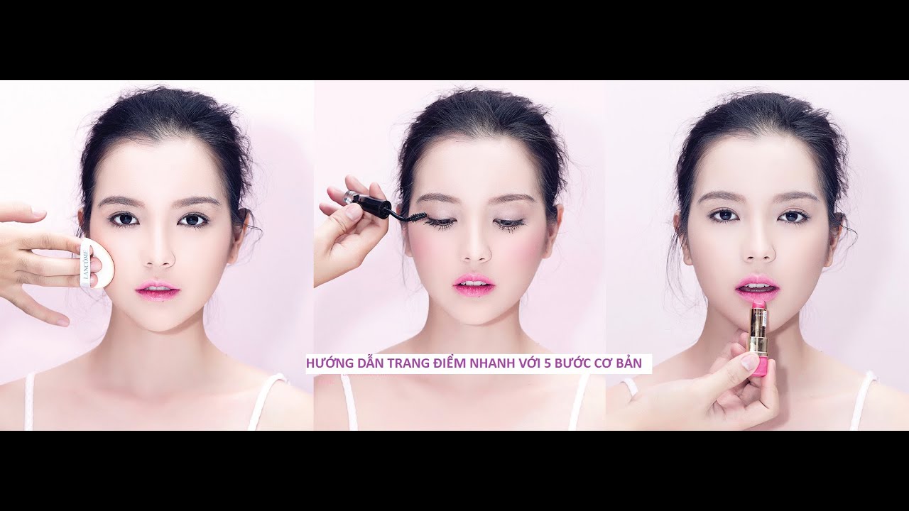 {Make Up Class} Trang điểm cực nhanh chỉ trong 5 bước đơn giản - YouTube