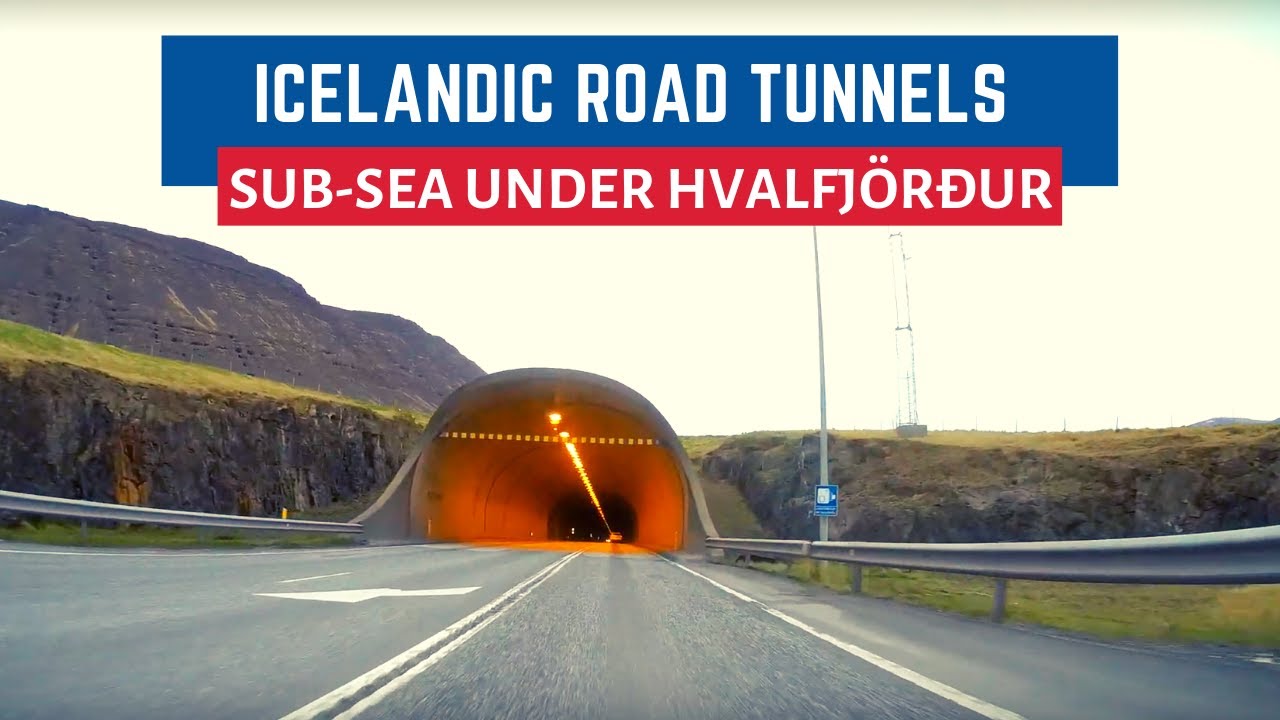 Icelandic Road-Tunnels #4 - The Sub-Sea Tunnel Under Hvalfjörður - YouTube