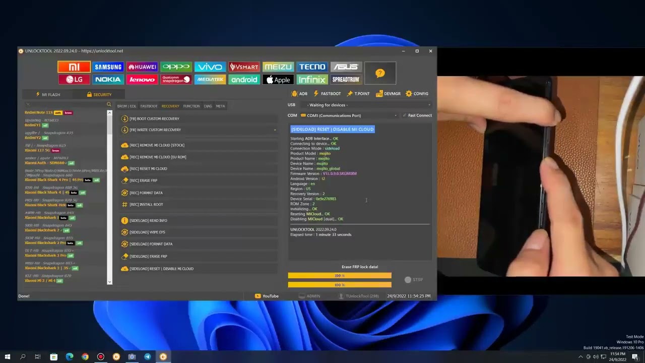 Xiaomi Disable Micloud | Qualcomm Sideload | Support All Android ...