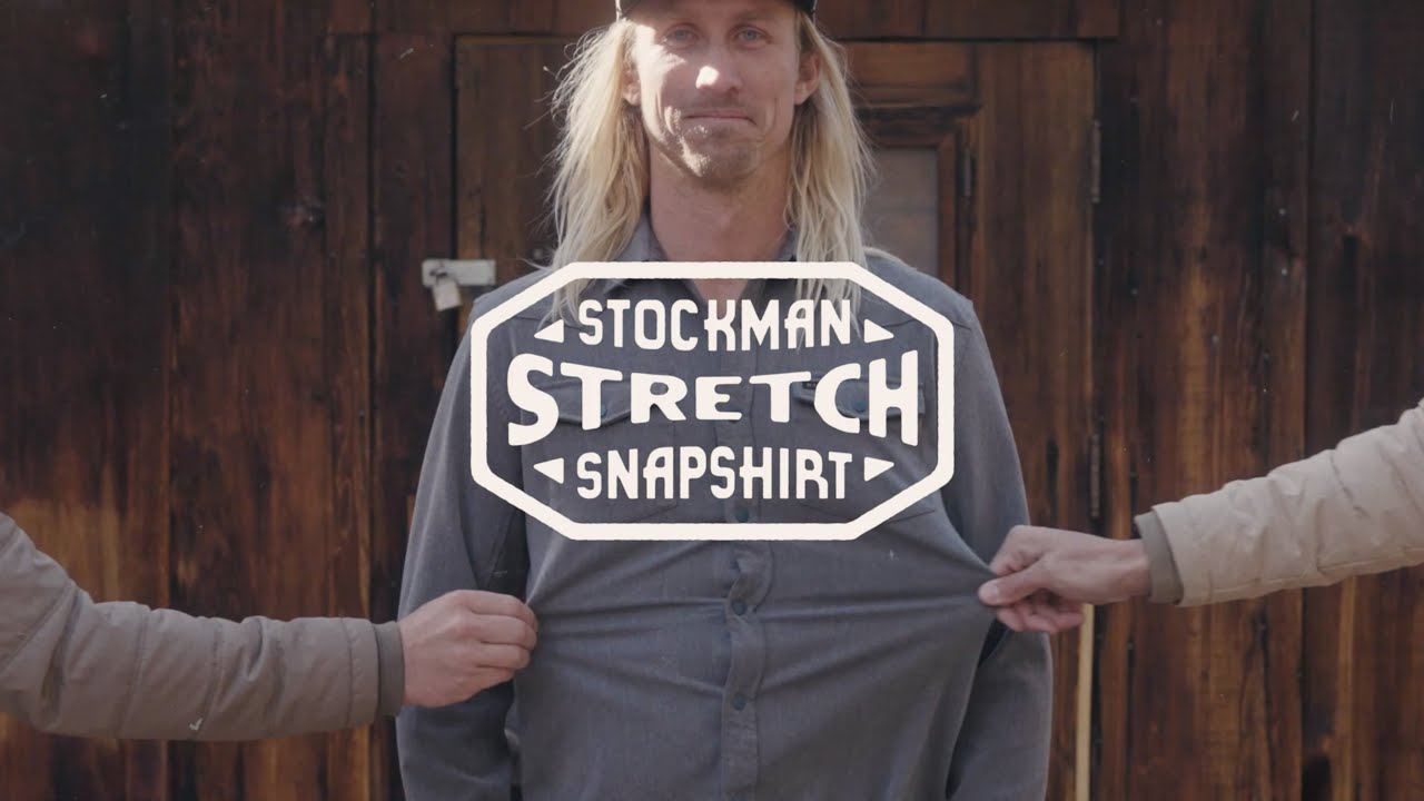 The Stockman Stretch Snapshirt by Howler Brothers - YouTube